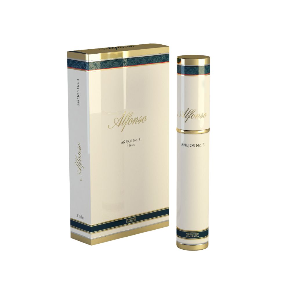 Alfonso Extra Añejo No.3 3ct Tubo Pack – 70Cigars