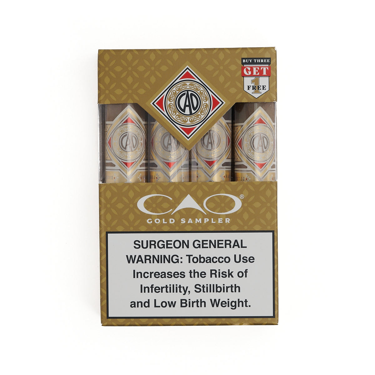 CAO Gold 4 Cigar Sampler – 70Cigars