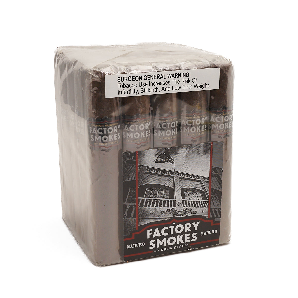 Drew Estate Factory Smokes Maduro Robusto – 70Cigars