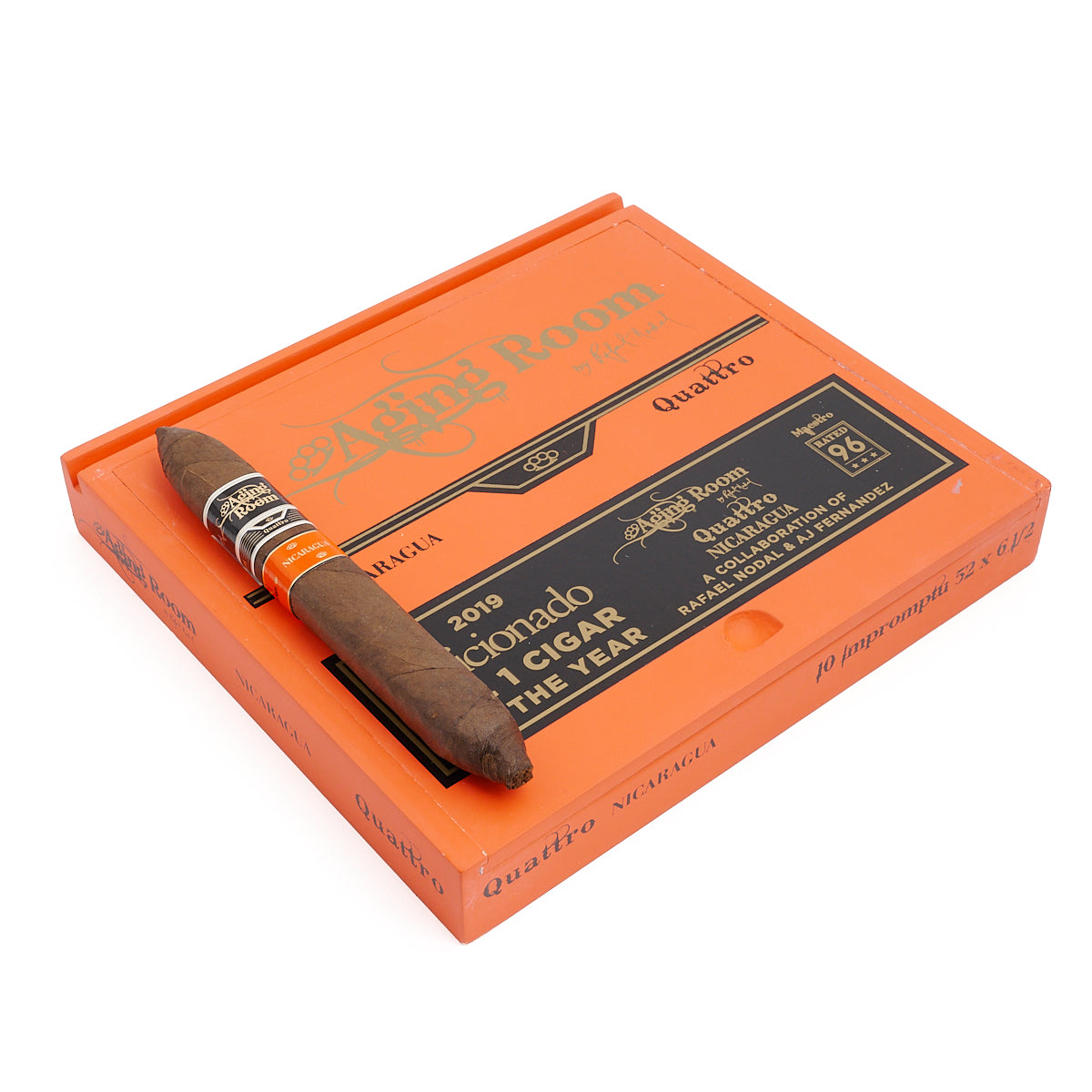 Aging Room Quattro Nicaragua Impromptu 10ct Box – 70Cigars