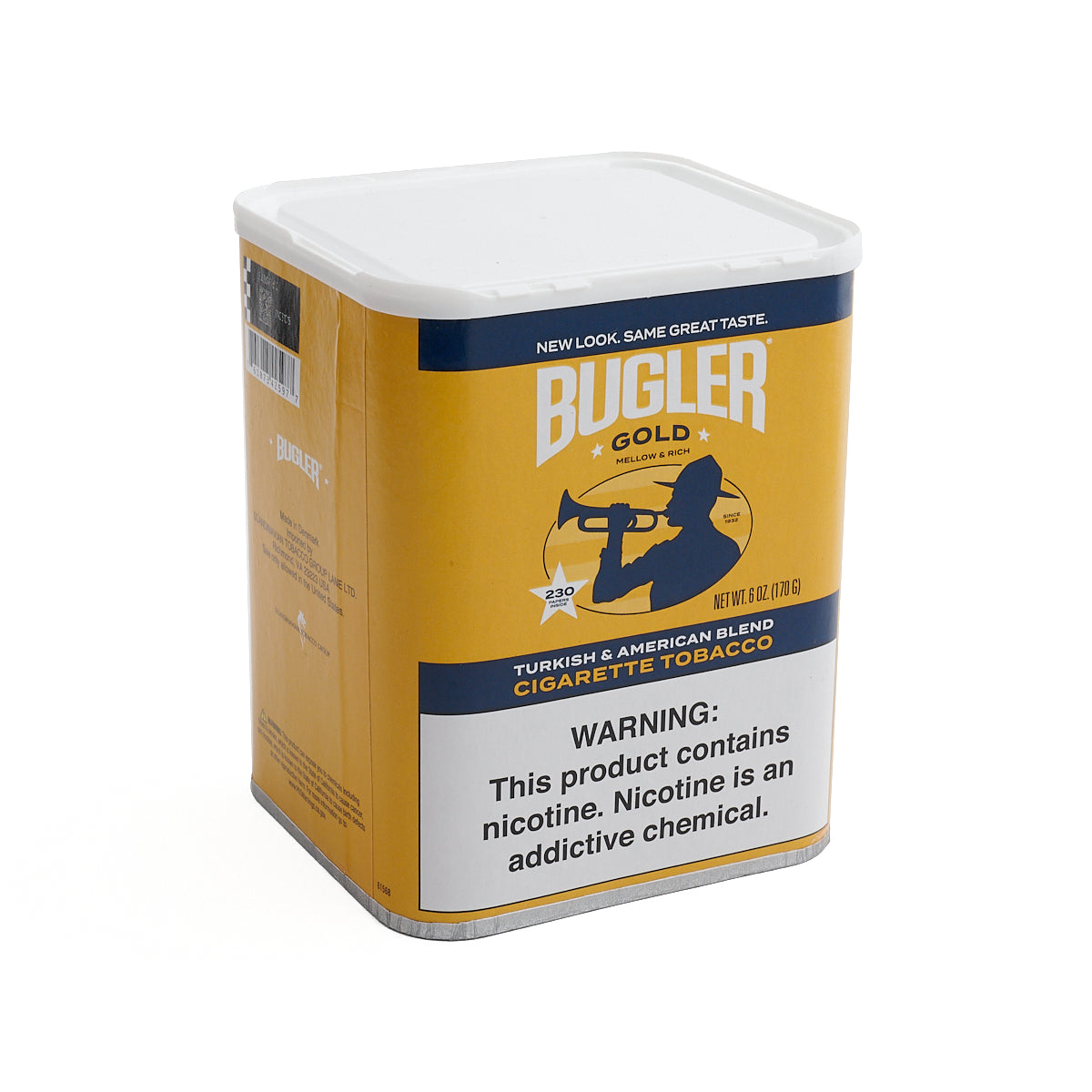 Bugler Gold 6oz Can – 70Cigars
