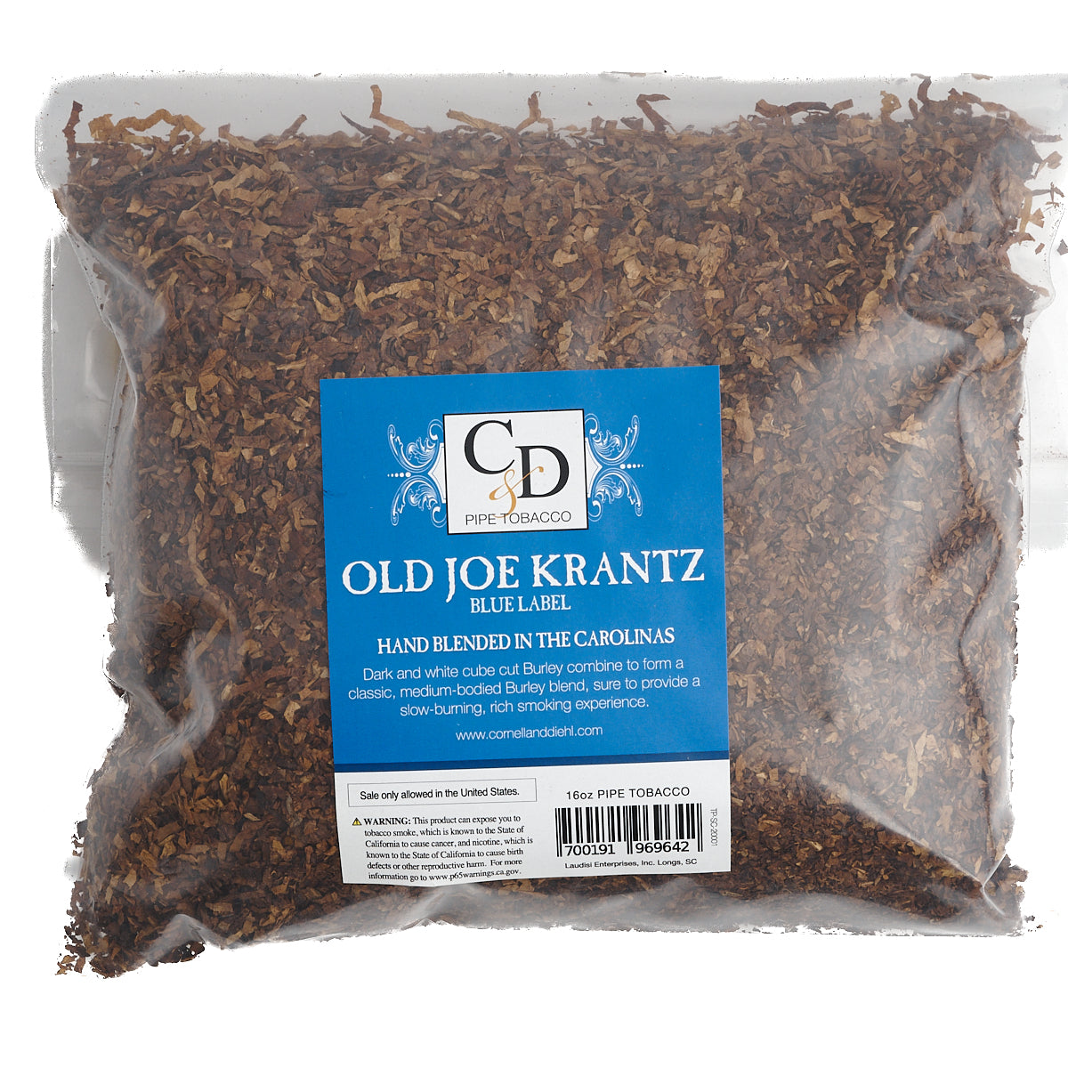 Cornell & Diehl Old Joe Krantz Blue Label – 70Cigars