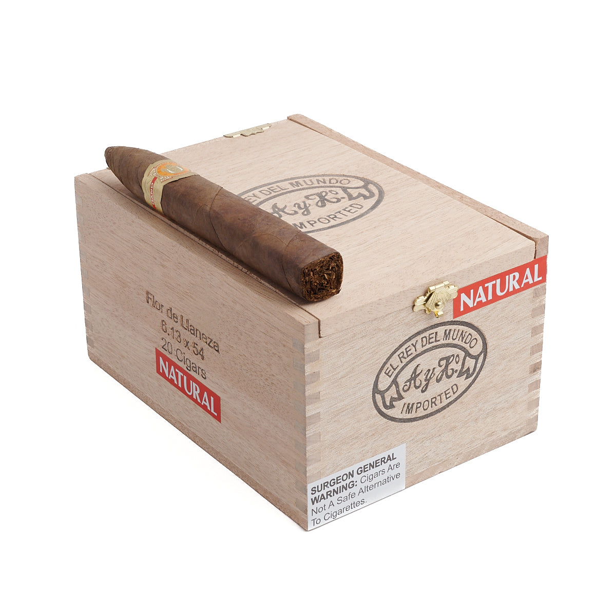 El Rey Del Mundo Natural Flor de Llaneza Pyramid – 70Cigars
