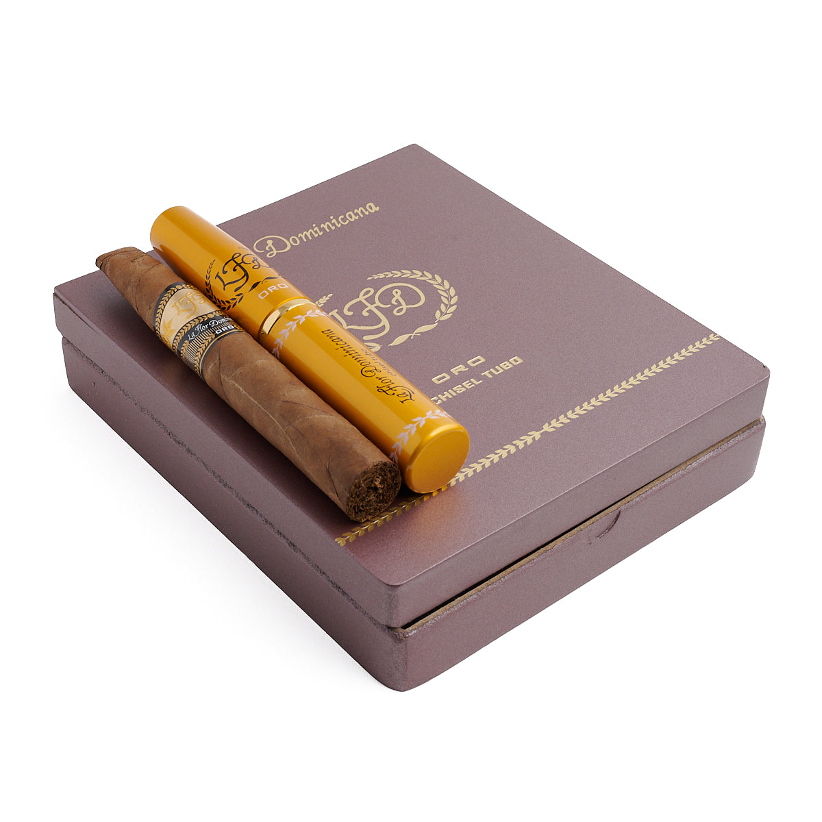 La Flor Dominicana Oro Chisel Tubo Torpedo – 70Cigars