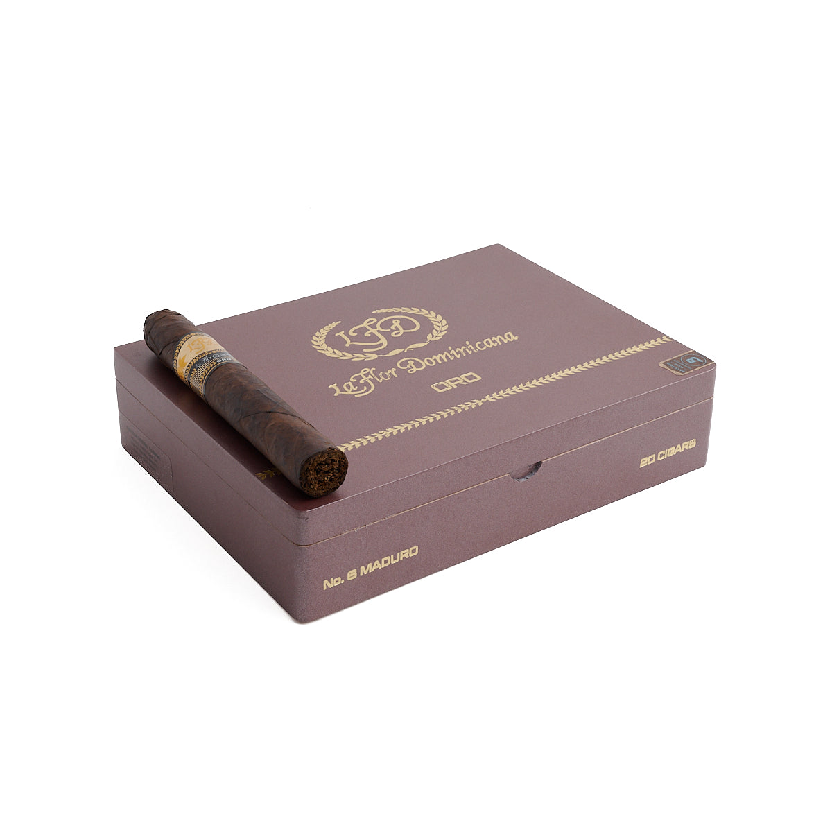 La Flor Dominicana Oro No. 6 Maduro Tubo Toro – 70Cigars