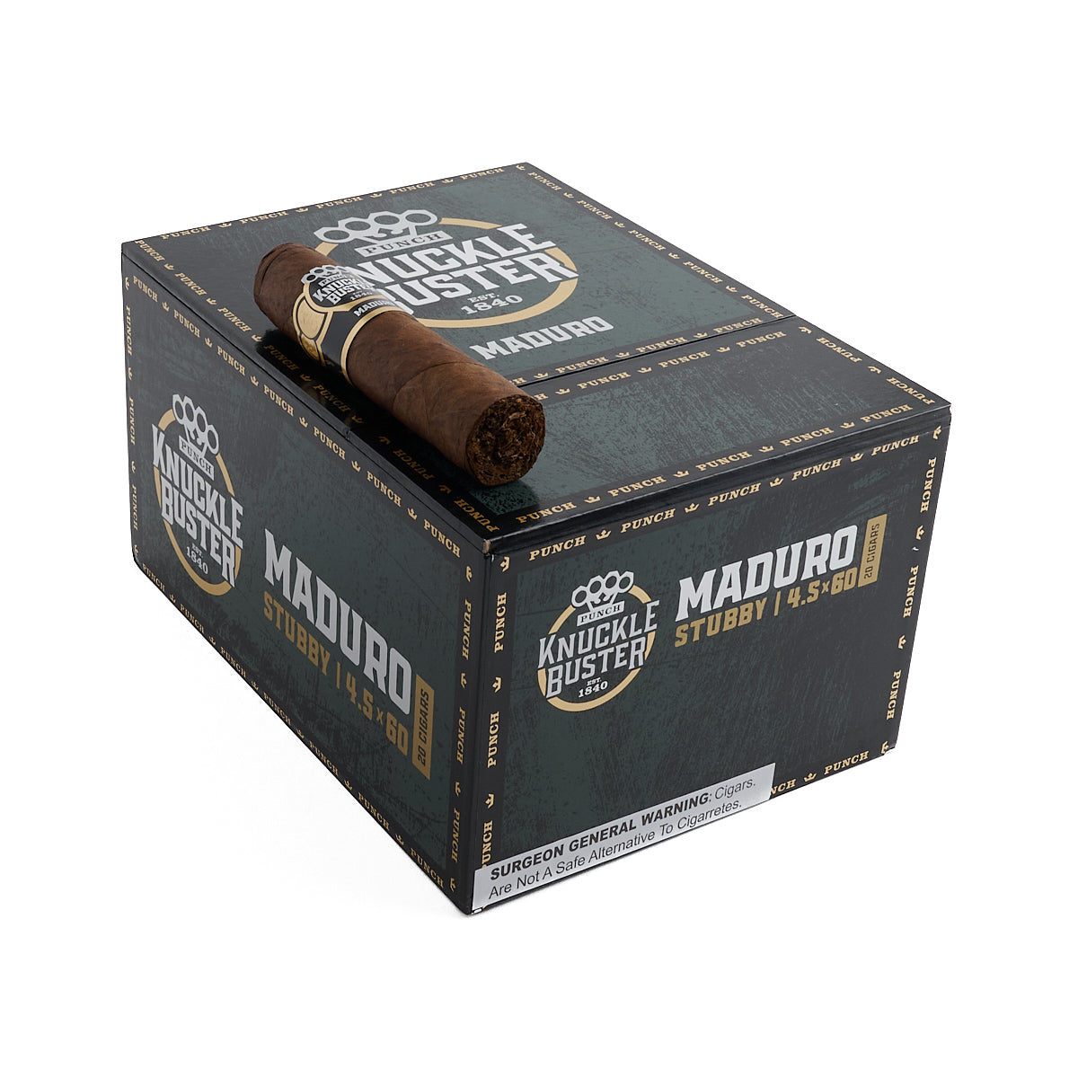 Punch Knuckle Buster Maduro Robusto – 70Cigars