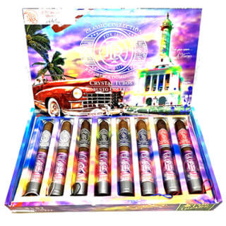 PDR 1878 Robusto Crystal Tubo Sampler – 70Cigars