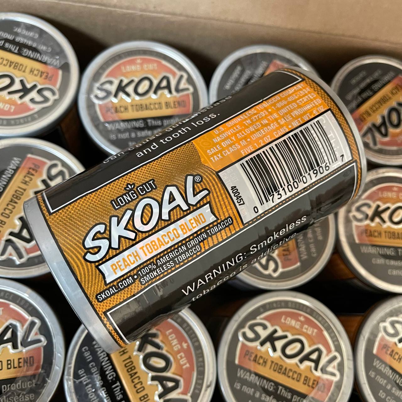 Skoal Peach Long Cut – 70Cigars