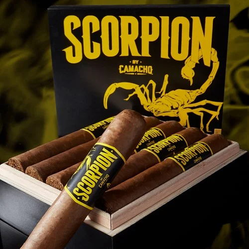 Camacho Scorpion Sun Grown Robusto – 70Cigars