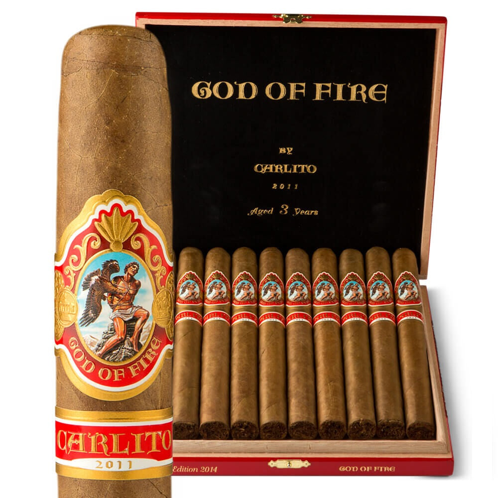 God of Fire Carlito Double Corona – 70Cigars